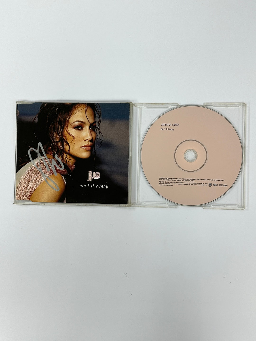 Autograph Signed Jennifer Lopez CD COA - Etsy