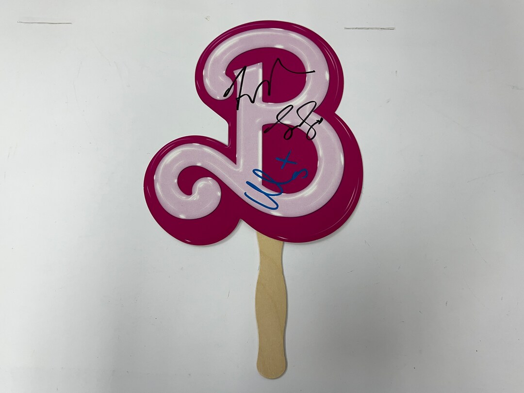 Autograph Signed Barbie PROMO Paper Fan COA - Etsy