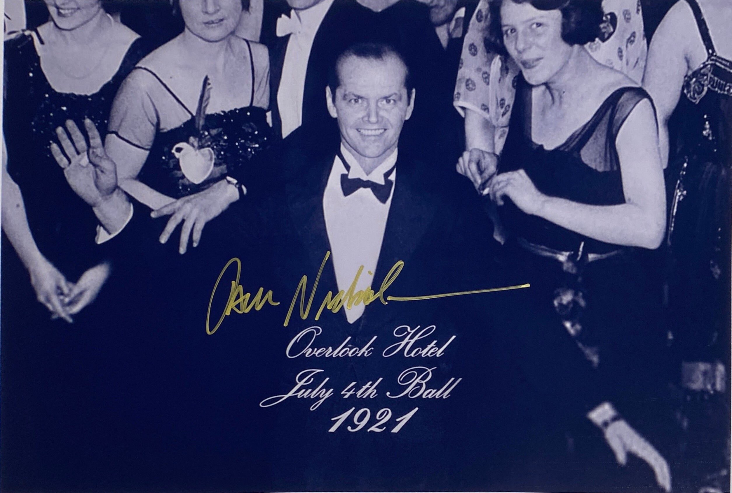 Autograph Signed Shining Jack Nicholson Photo COA - Etsy