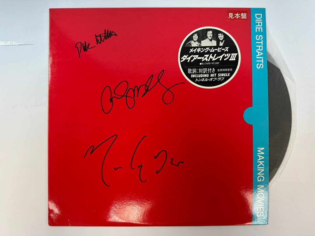 Autograph Signed Dire Straits Vinyl COA - Etsy