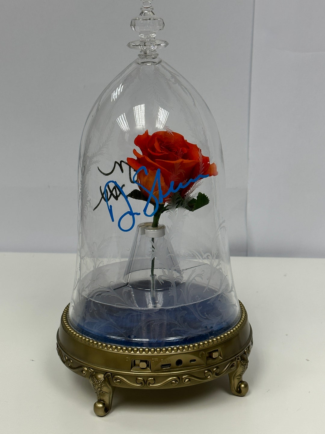 Autograph Signed Beauty Beast Rose Stand Speaker COA - Etsy