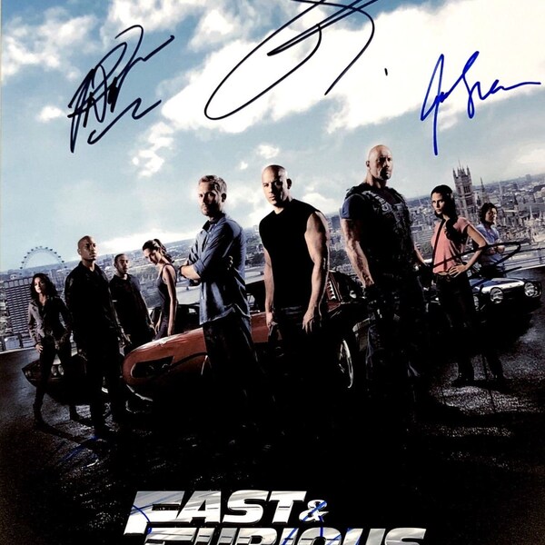Fast and Furious Poster - Etsy