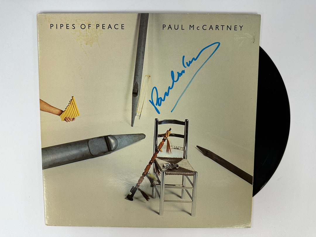 Autograph Signed Paul Mccartney Vinyl COA - Etsy