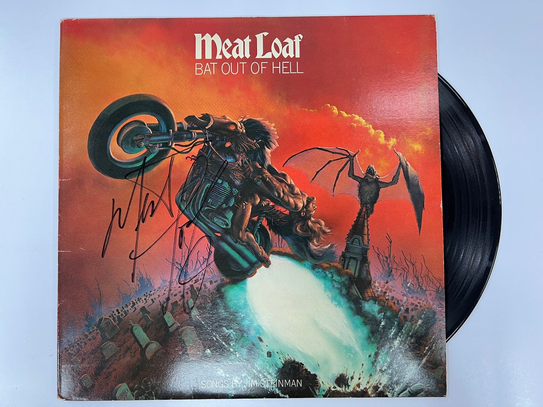 Autograph Signed Meatloaf Vinyl COA - Etsy