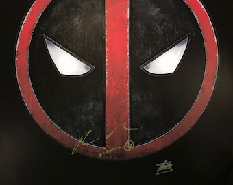 Deadpool Signed Poster - Etsy