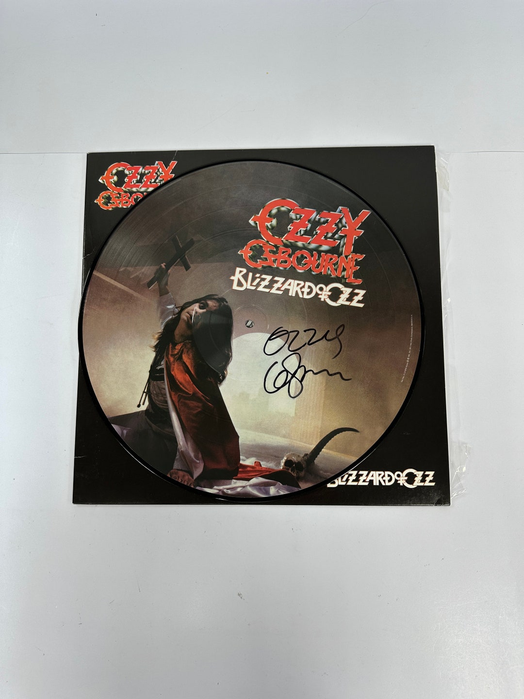 Autograph Signed Ozzy Osbourne Vinyl COA - Etsy