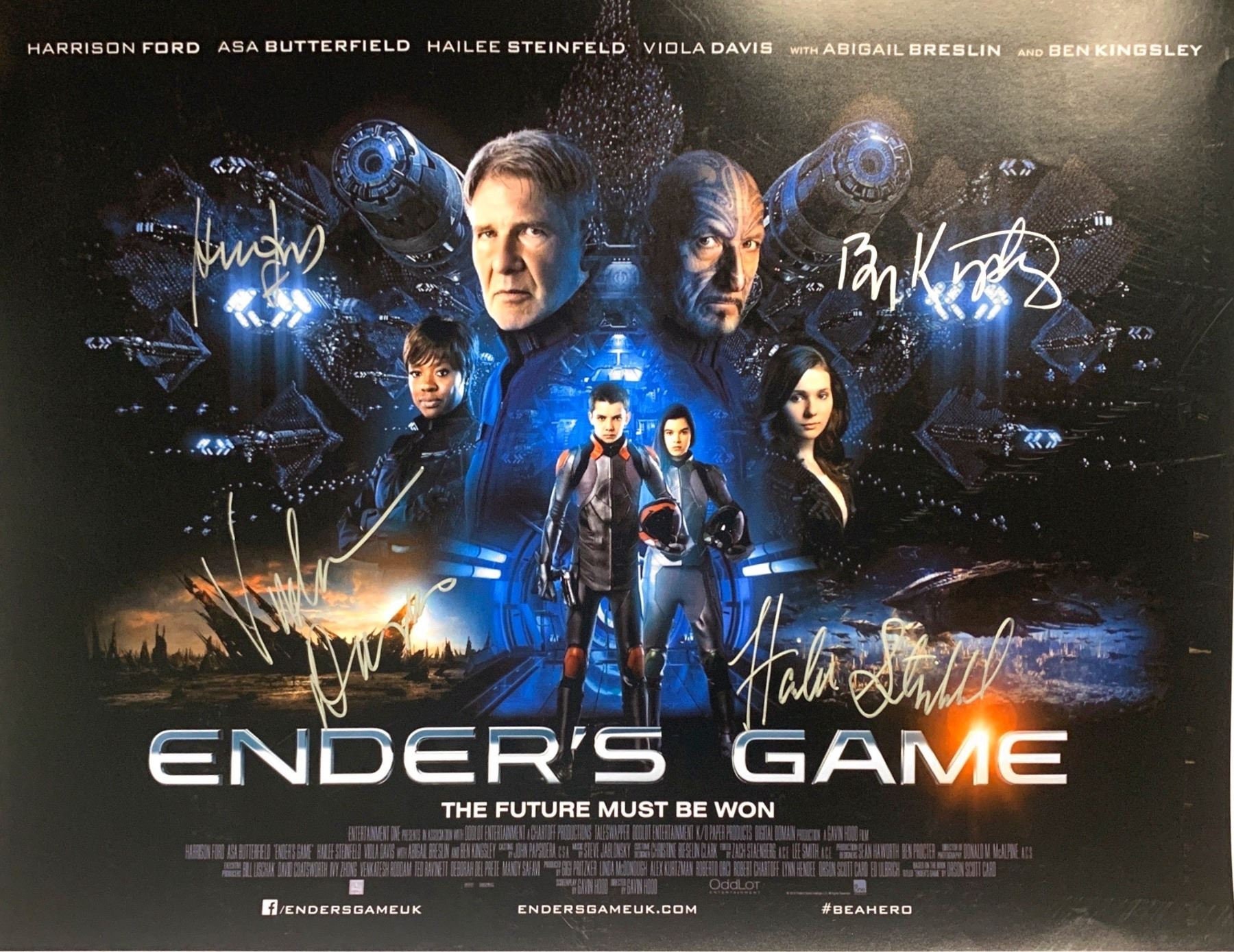 Hailee Steinfeld Enders Game Poster