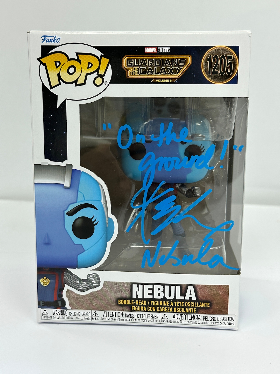 Autographed Signed FUNKO POP 1205 COA - Etsy