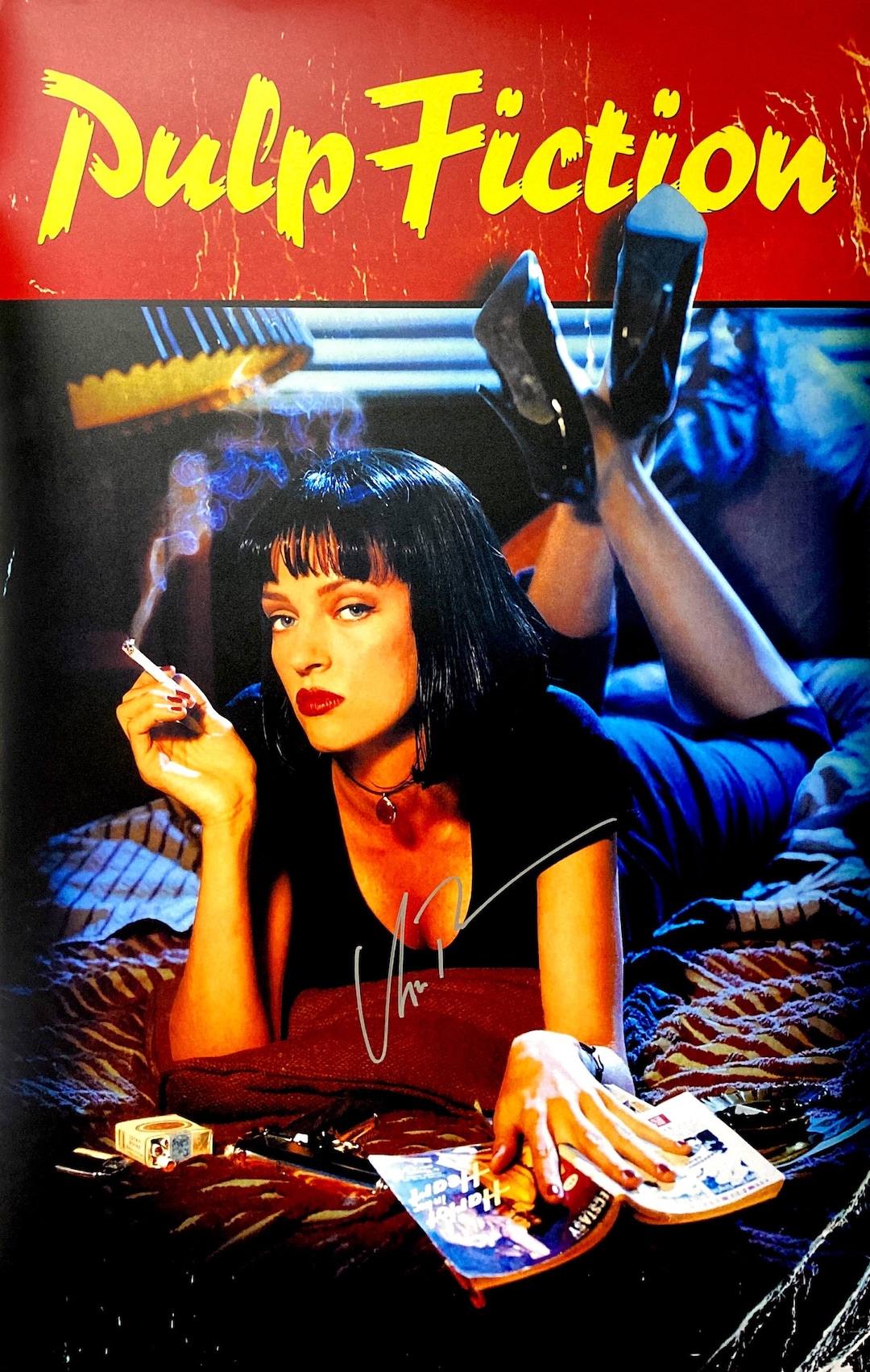 Autograph Signed Pulp Fiction Poster COA - Etsy