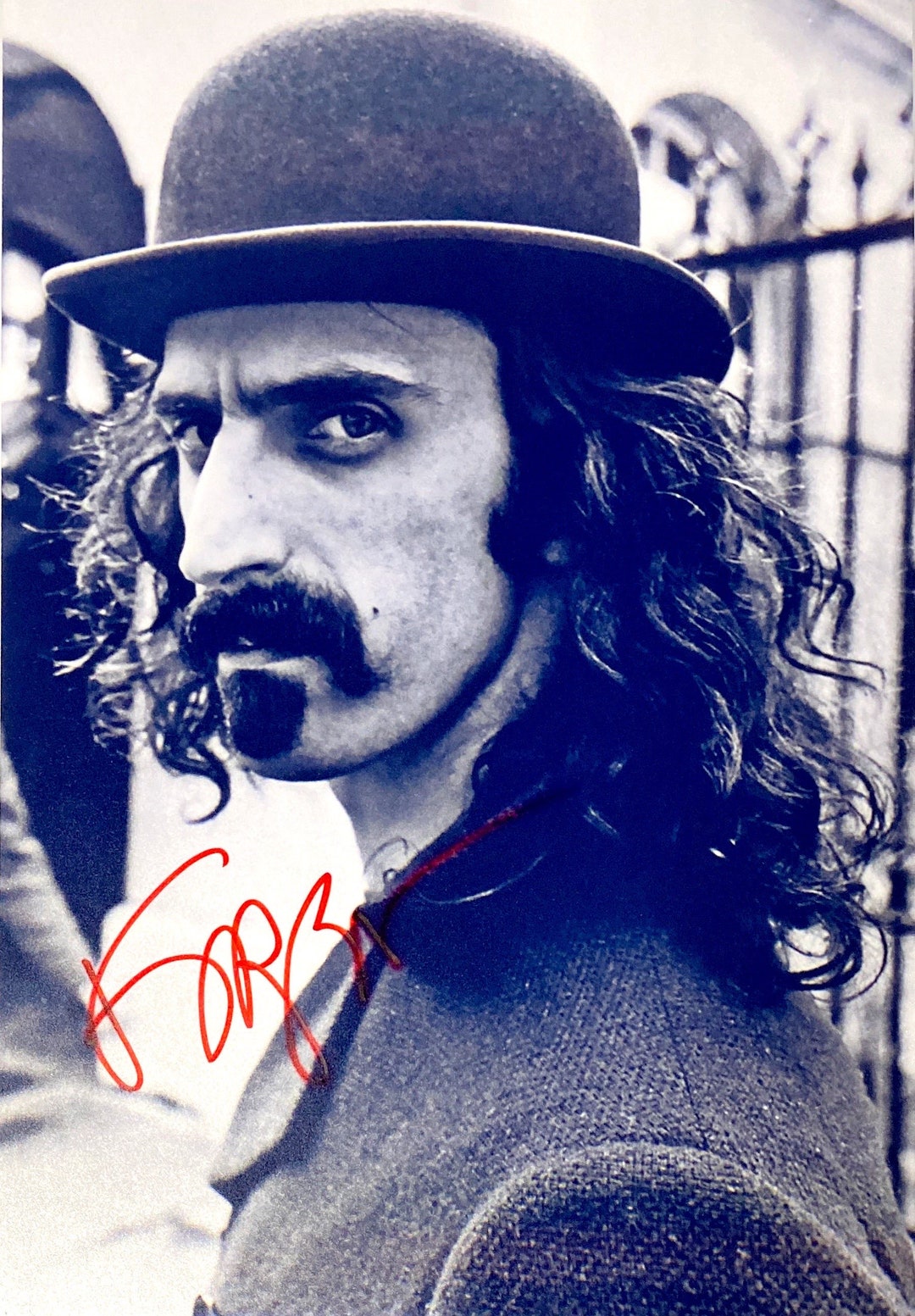 Autograph Signed Frank Zappa Photo COA - Etsy