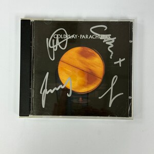 Autograph Signed Coldplay CD COA - Etsy