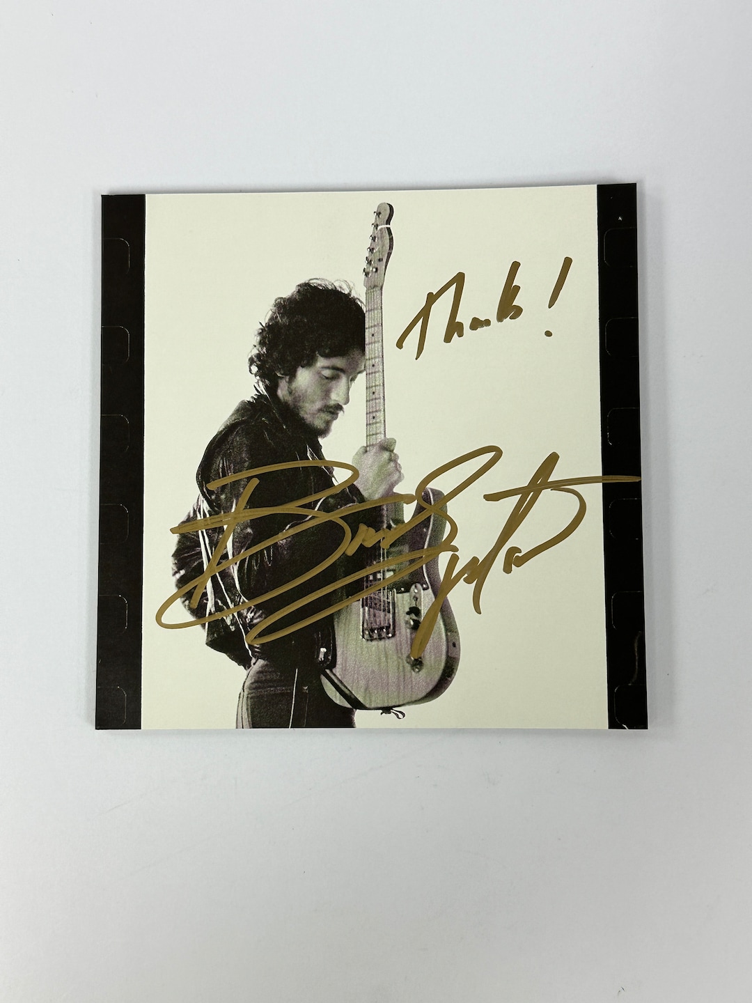 Autograph Signed Bruce Springsteen Booklet COA - Etsy