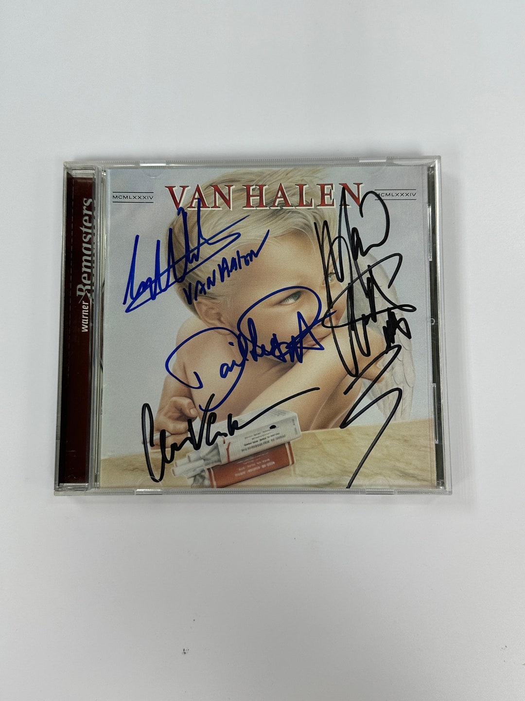 Autograph Signed Van Halen CD COA - Etsy