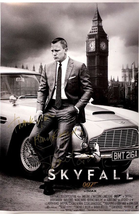 James Bond Posters Skyfall