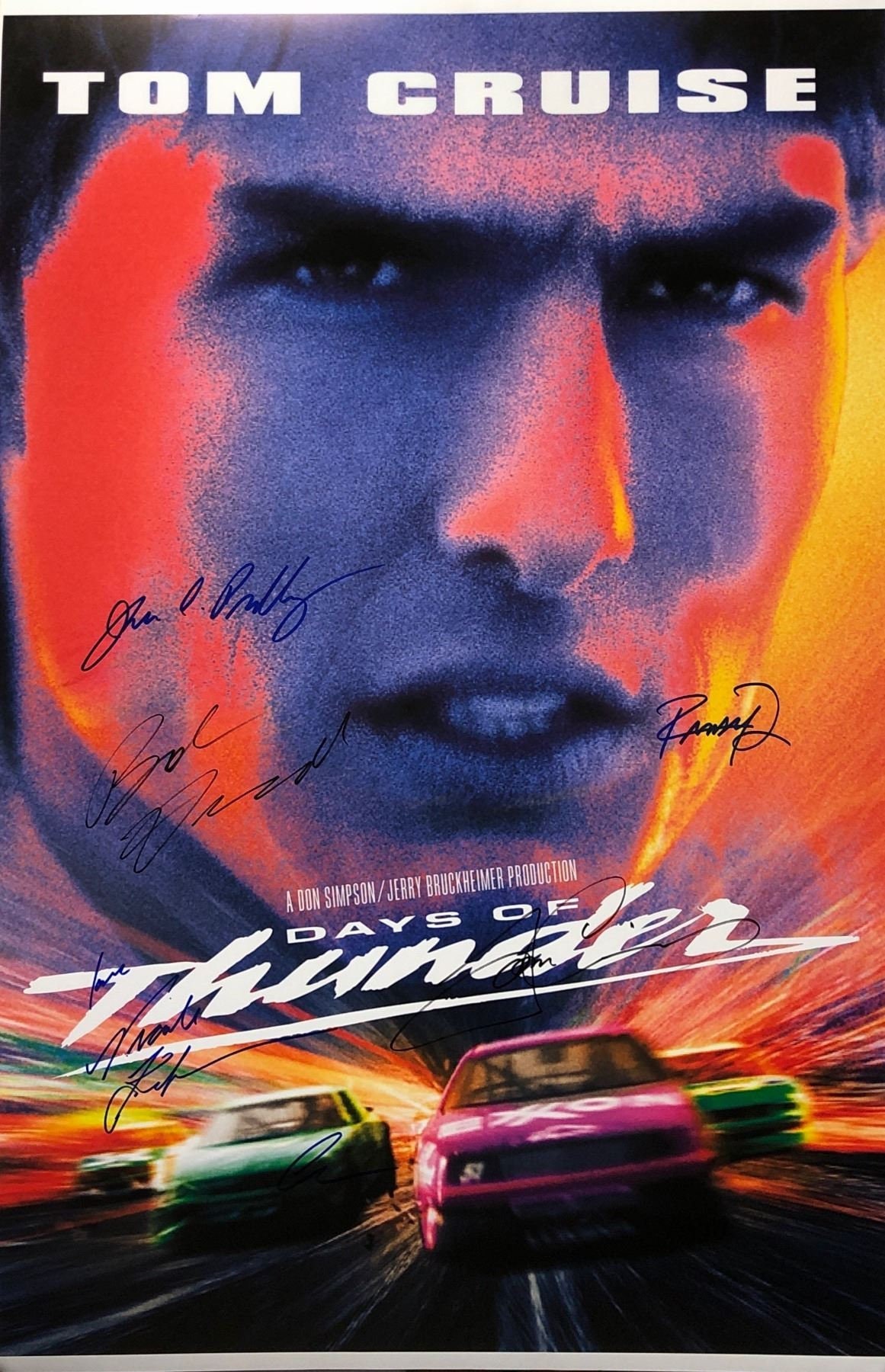 Days Of Thunder Movie Poster