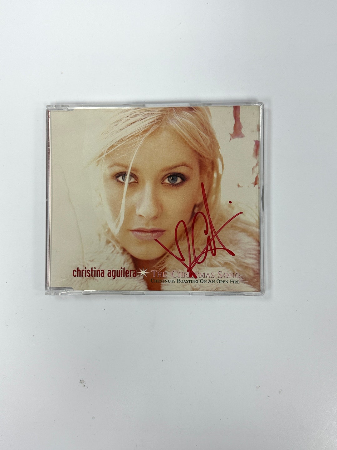 Autograph Signed Christina Aguilera CD COA - Etsy