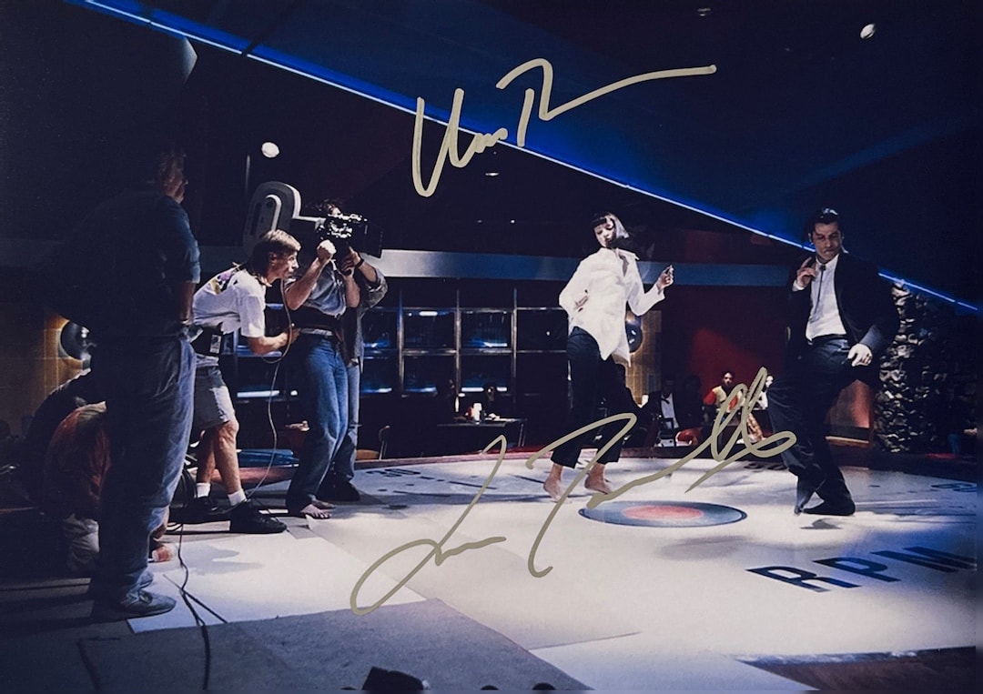 Autograph Signed Pulp Fiction Media Press Photo COA - Etsy