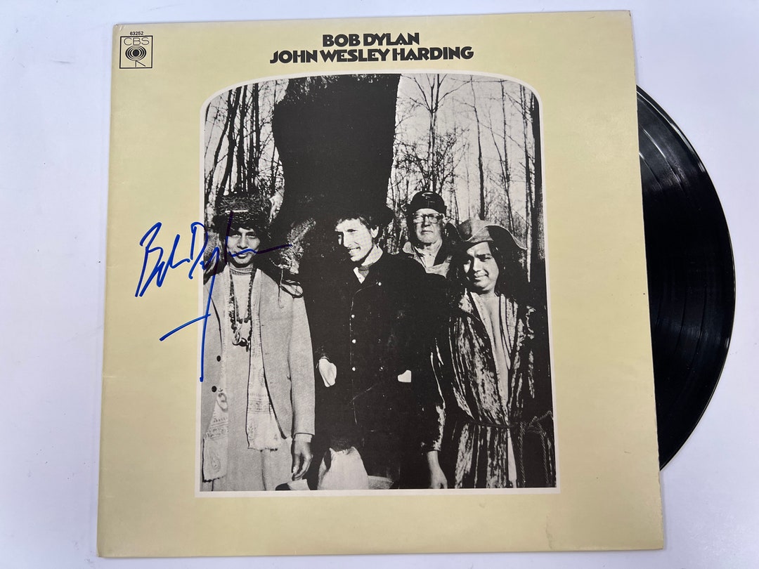 Autograph Signed Bob Dylan Vinyl COA - Etsy