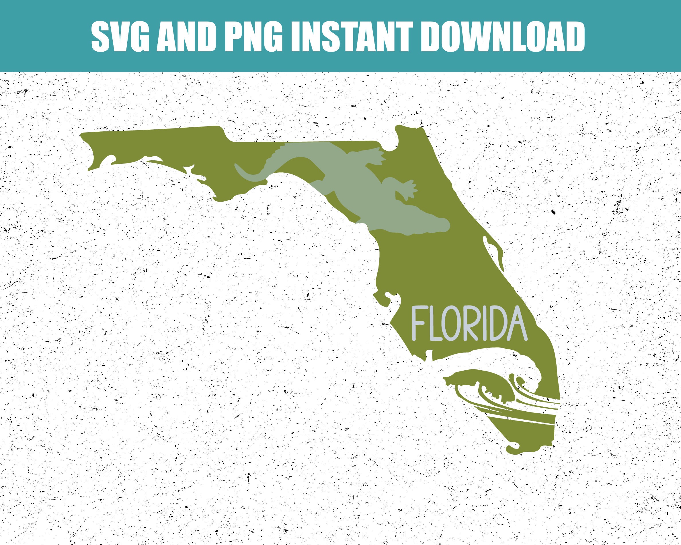 Florida EPS, PNG, SVG Printable - Etsy