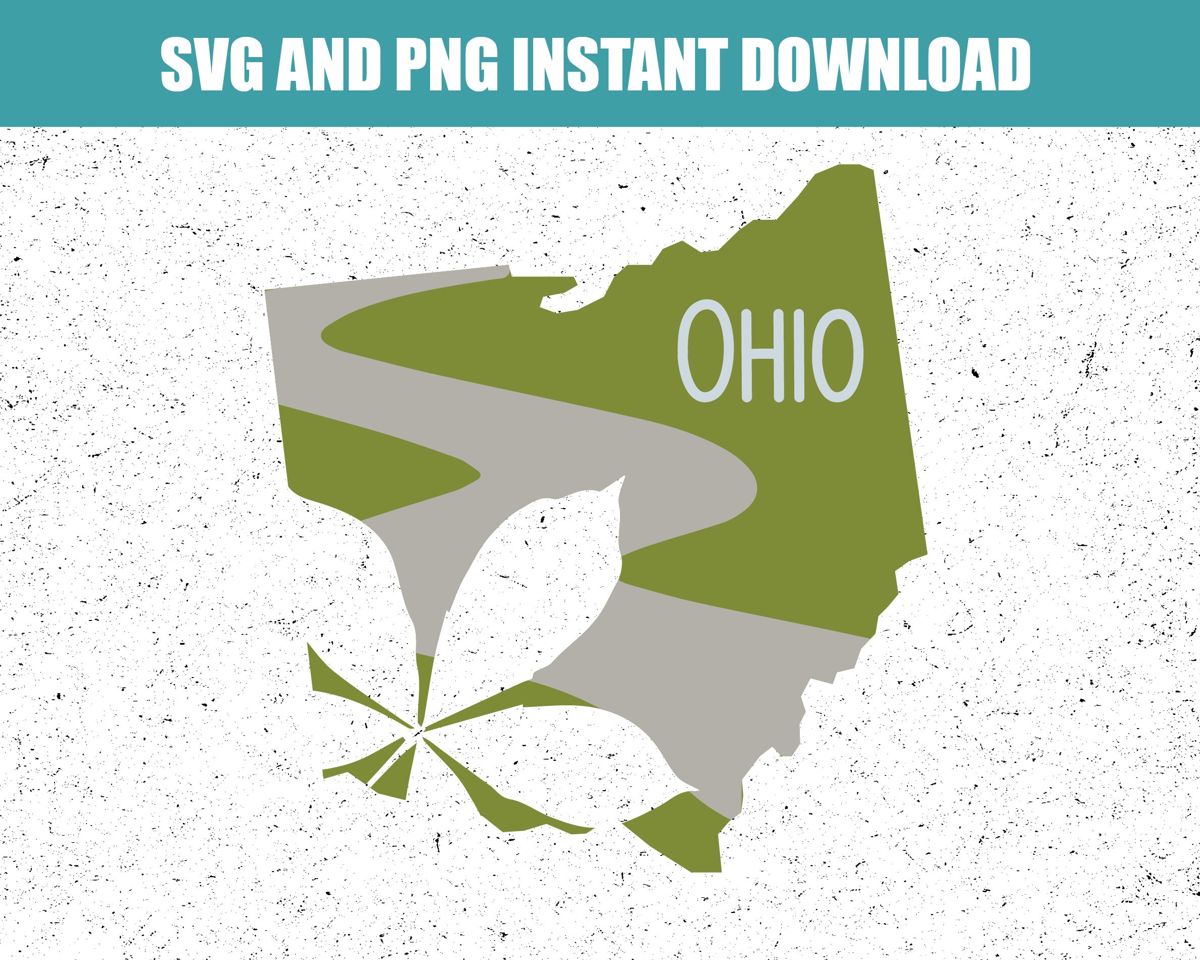 Ohio EPS, PNG, SVG Printable - Etsy
