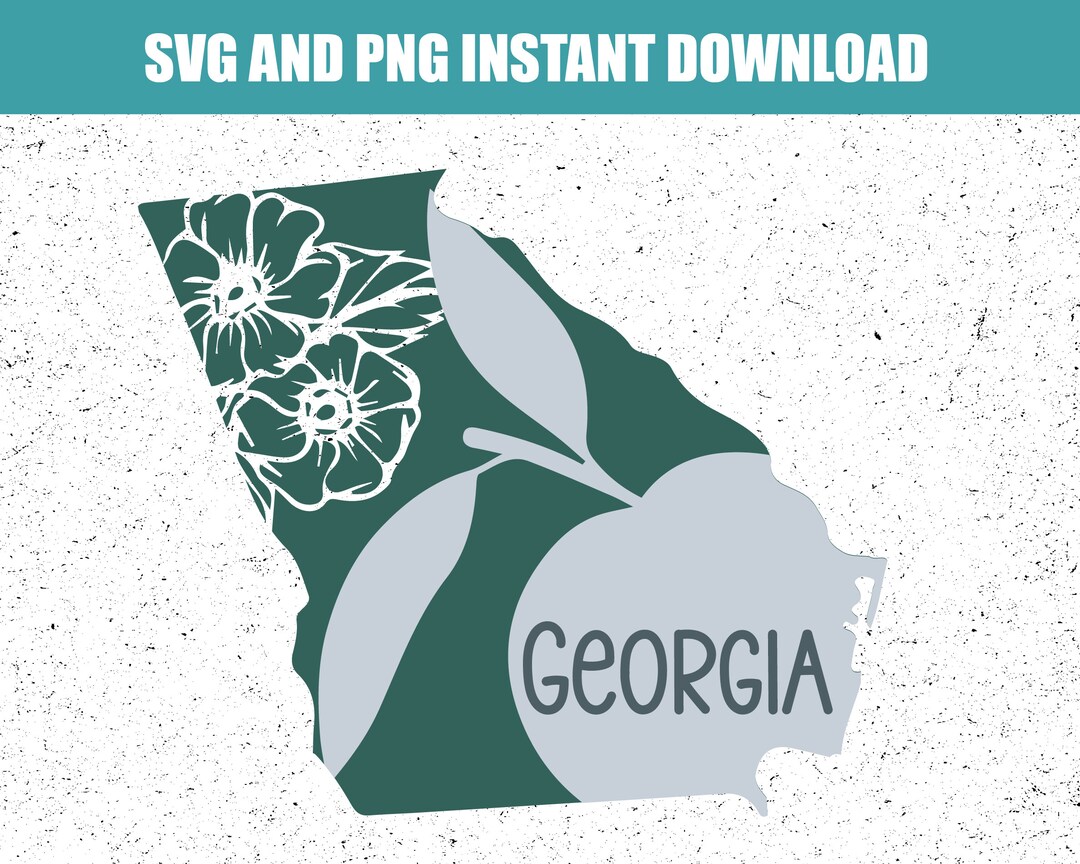 Georgia EPS, SVG, PNG Printable - Etsy