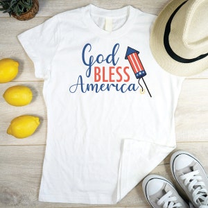 God Bless America EPS, SVG, PNG Printable - Etsy
