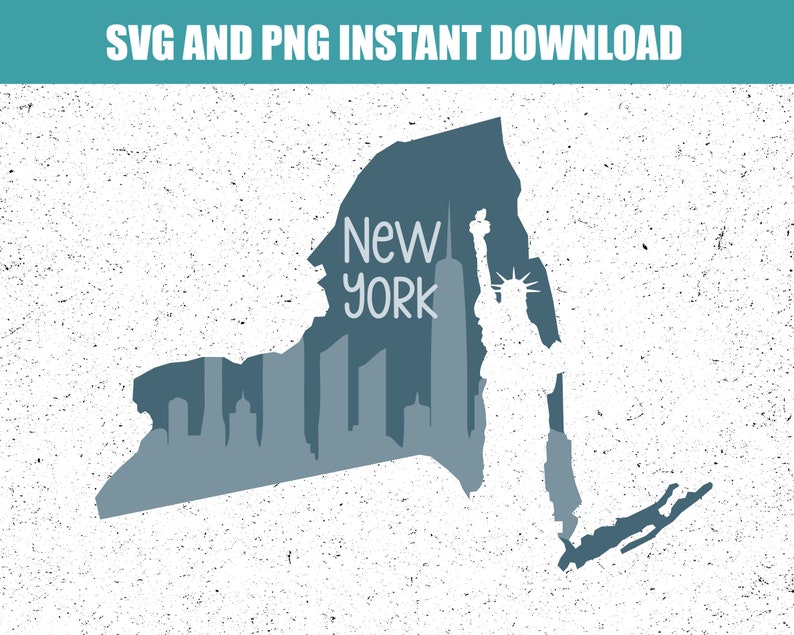 New York EPS, SVG, PNG Printable - Etsy