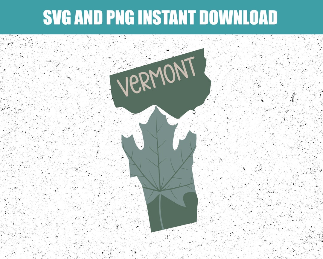 Vermont EPS, SVG, PNG Printable - Etsy