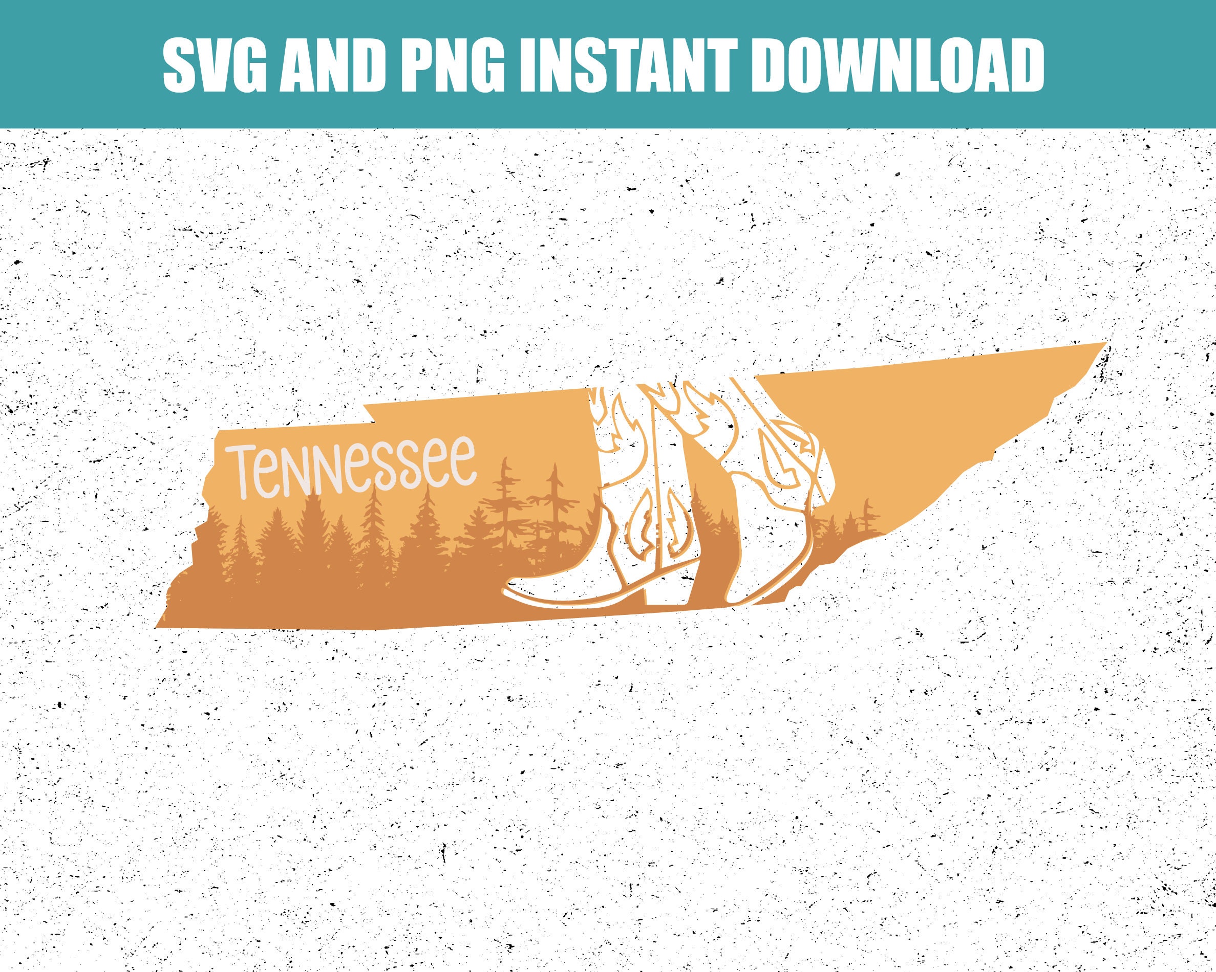 Tennessee EPS, PNG, SVG Printable - Etsy
