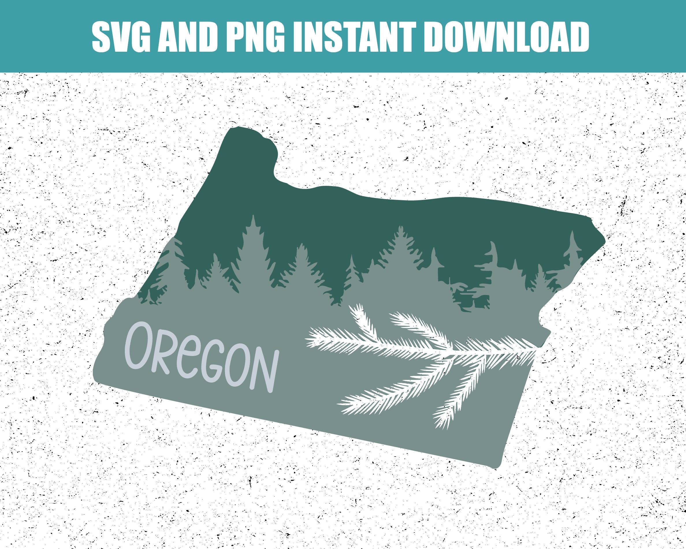 Oregon EPS, PNG, SVG Printable - Etsy