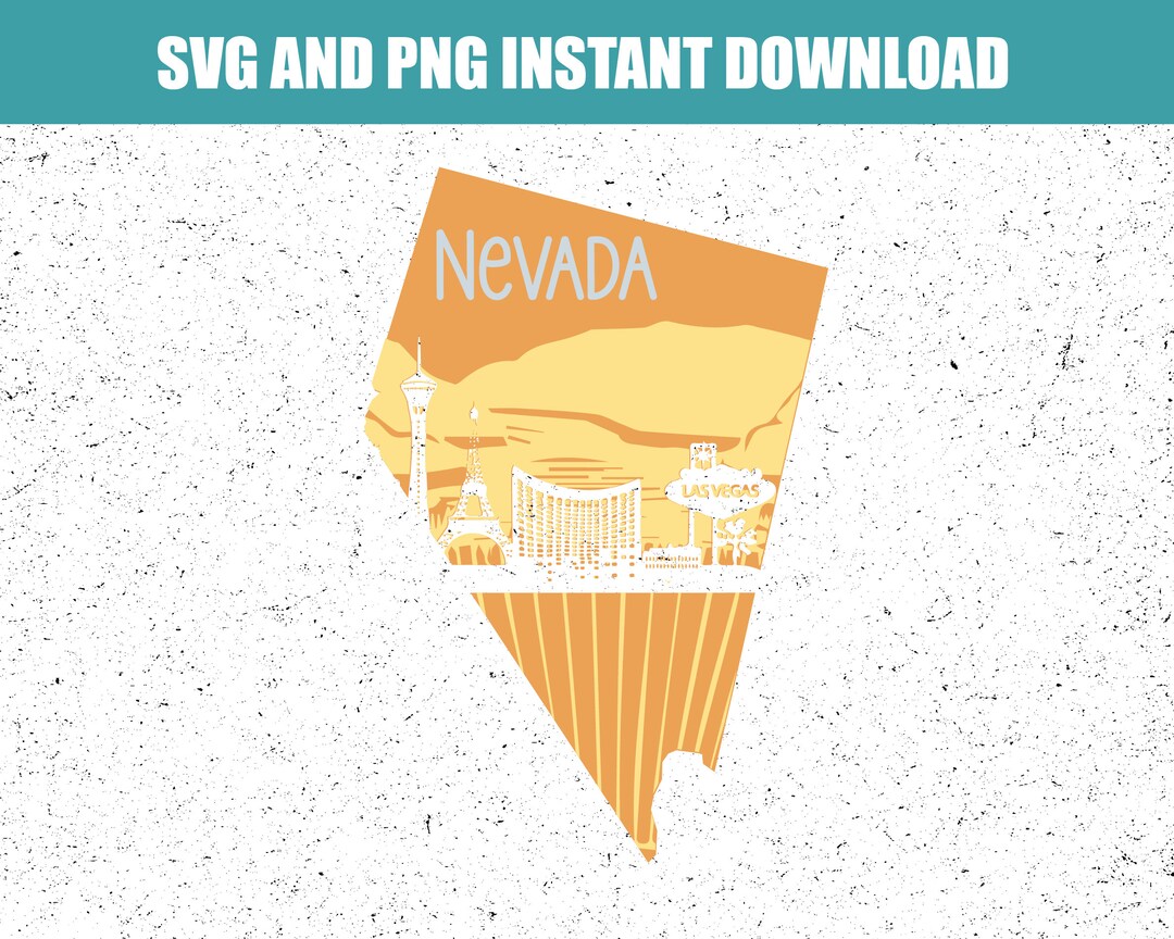 Nevada EPS, PNG, SVG Printable - Etsy