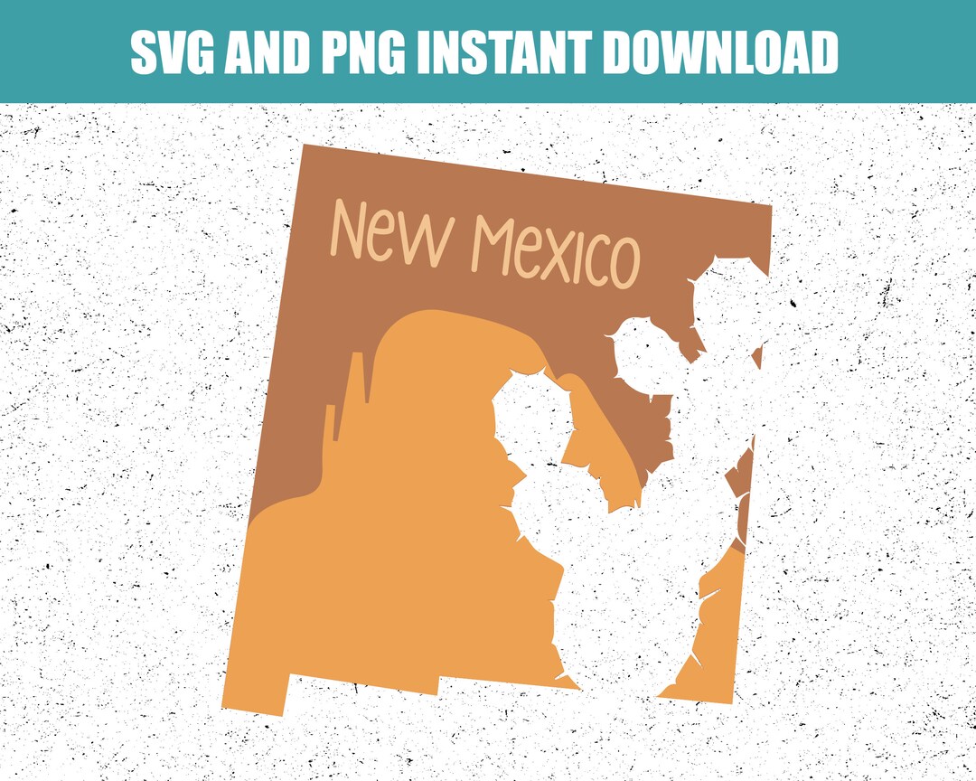 New Mexico EPS, PNG, SVG Printable - Etsy
