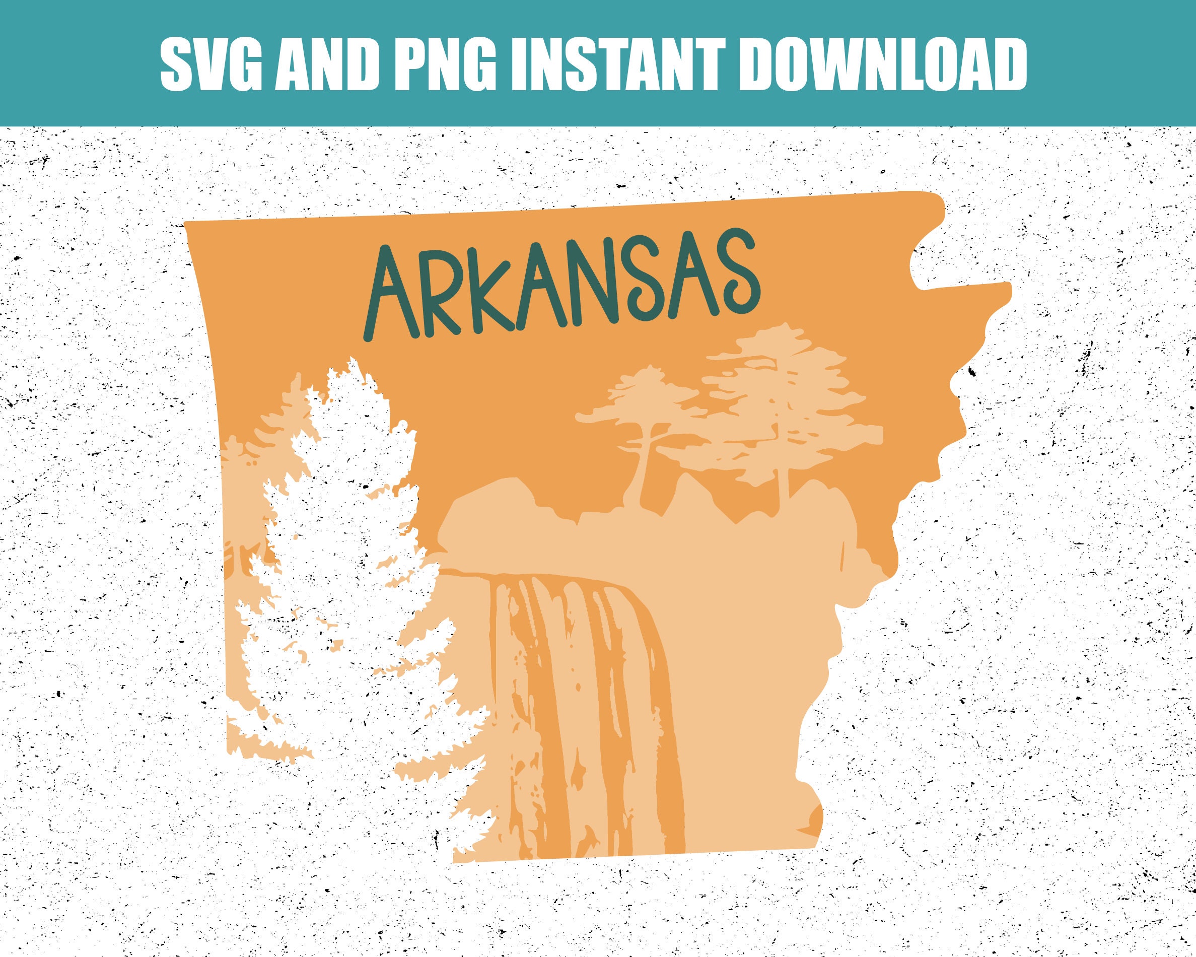 Arkansas EPS, PNG, SVG Printable - Etsy