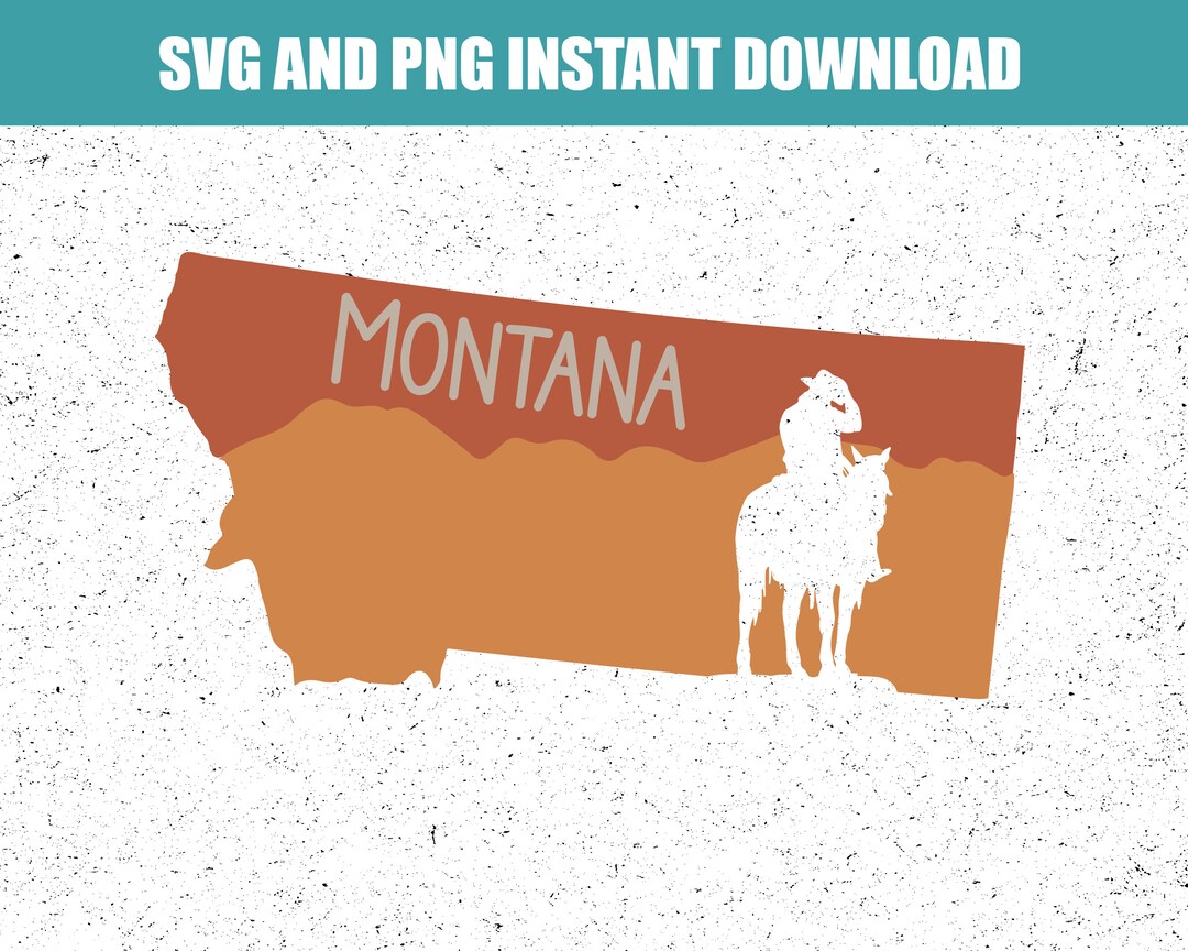Montana EPS, SVG, PNG Printable - Etsy