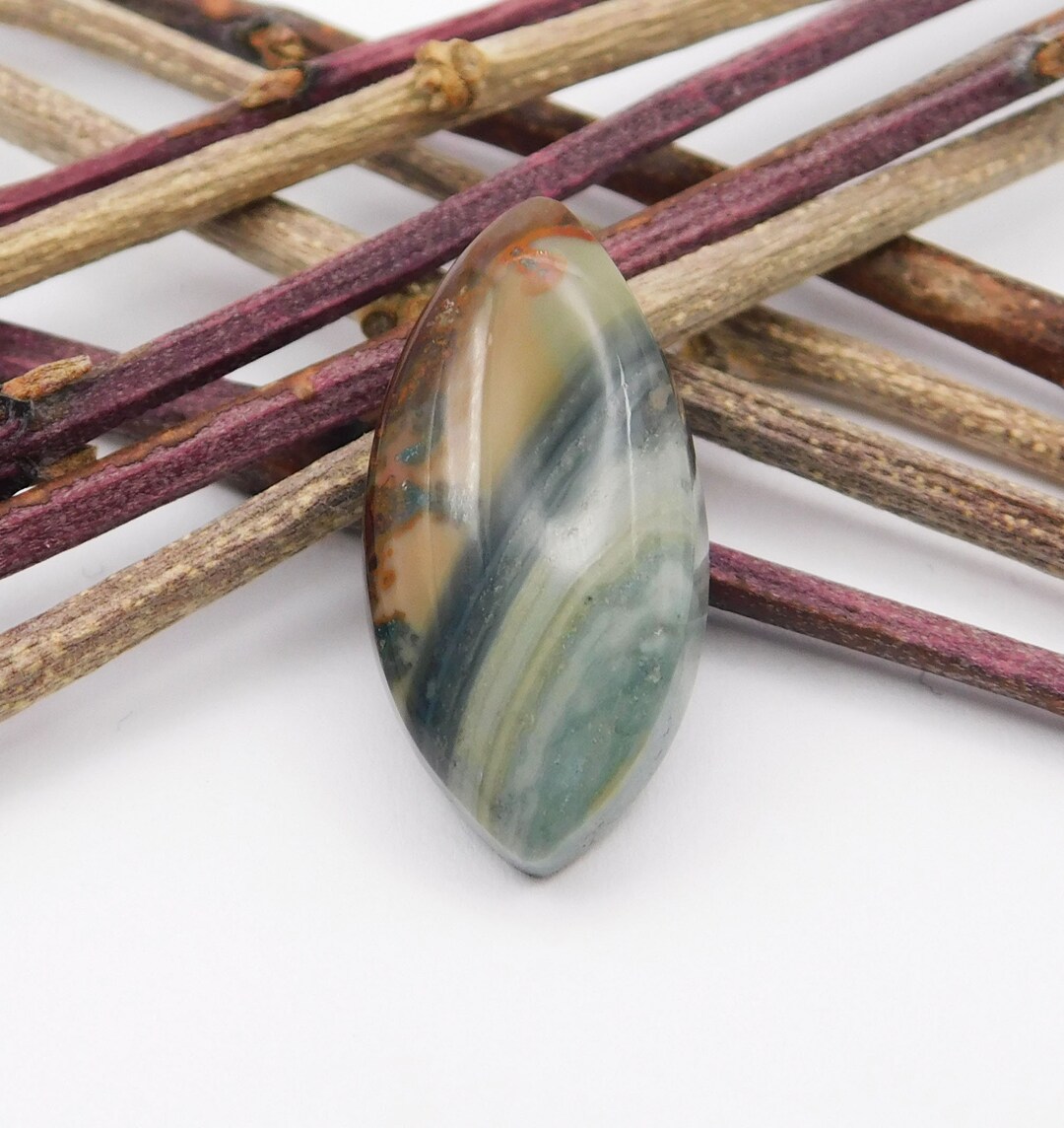 Blue Mountain Jasper Freeform Hand Cut Stone Cabochon - Etsy Australia