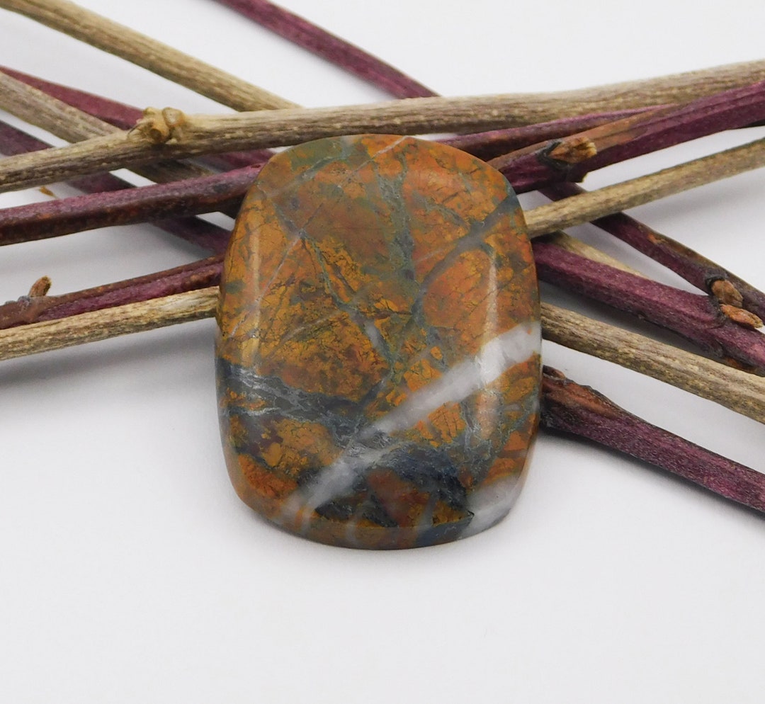 Ocean Breeze Jasper Freeform Hand Cut Stone Cabochon - Etsy