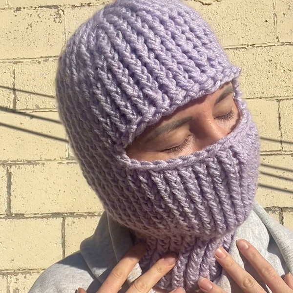Knit Balaclava - Etsy