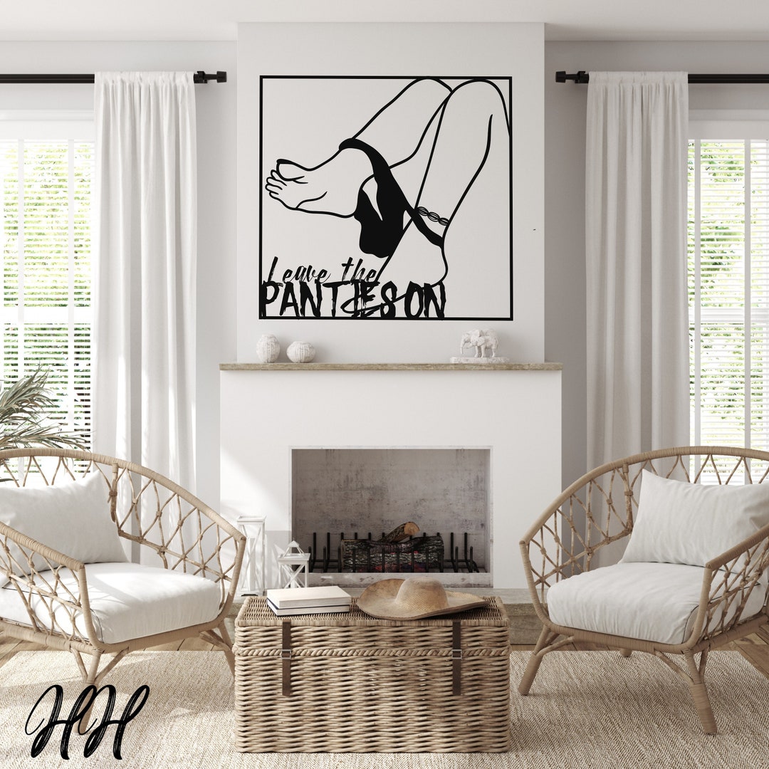 Naughty Sex Room Sign Erotic Wall Art Leave The Panties On Sexy Bedroom Art Erotic Fetish