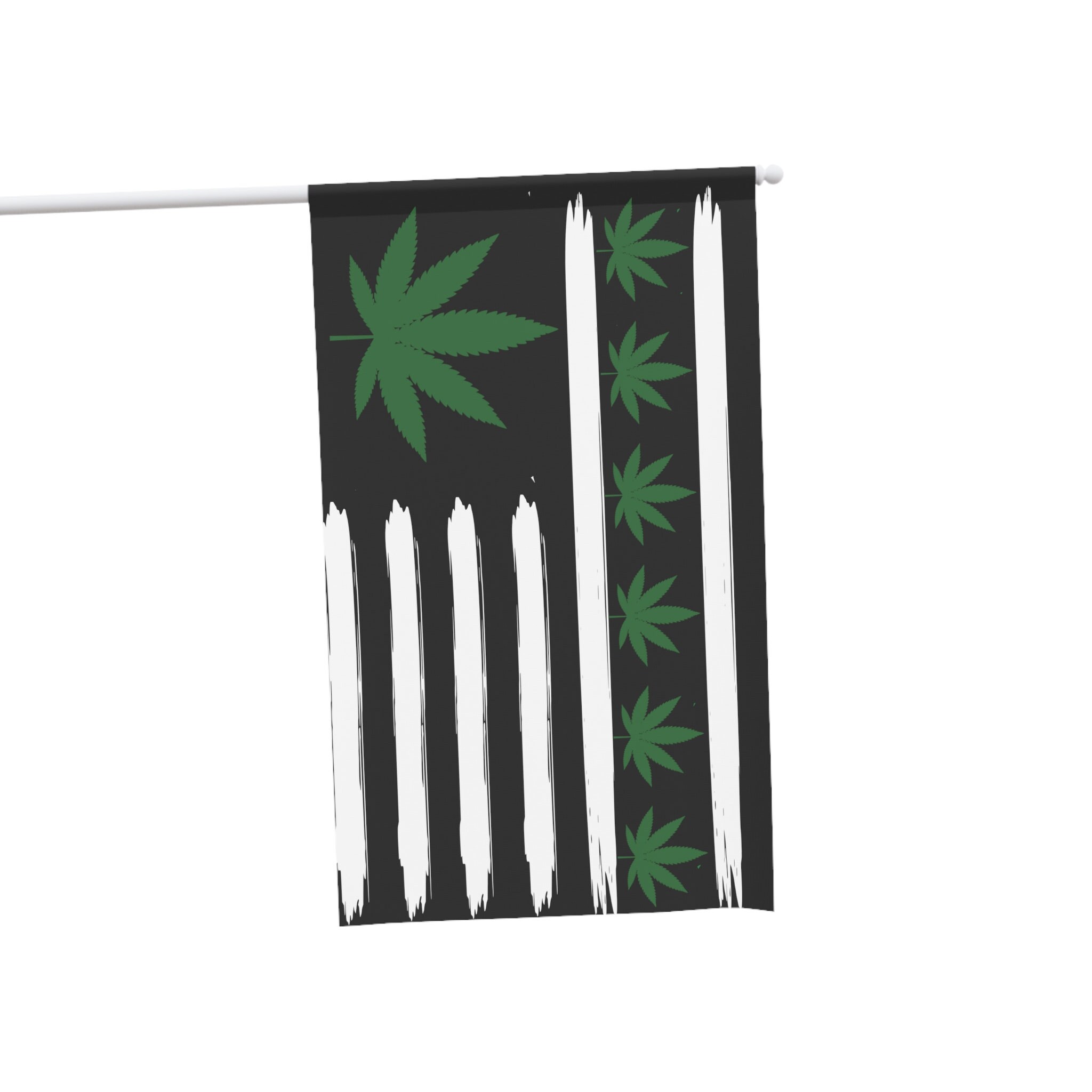 Vintage Weed Flag House Banner, Cannabis Marijuana Flag Stoner Flag ...
