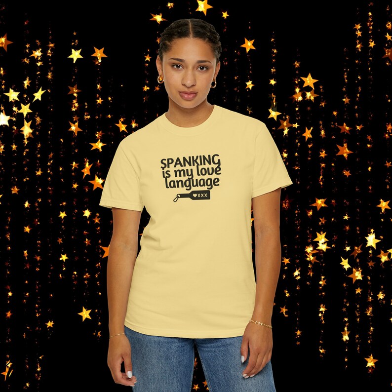 Naughty Shirt Spanking Is My Love Language Tshirt T For Naughty Wife
