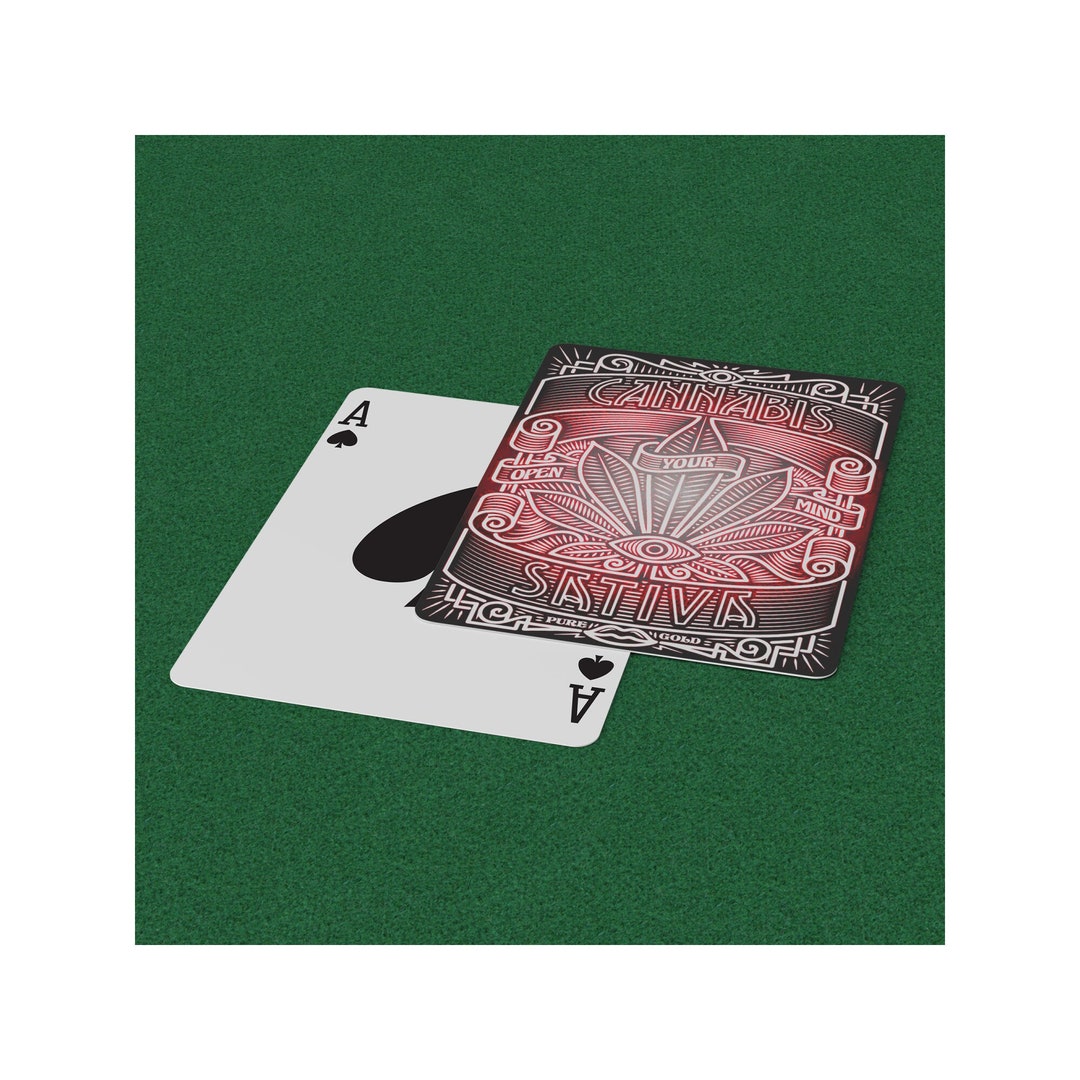 Weed Games Indica Playing Cards, Weed Lover Gift Idea, High Activities ...