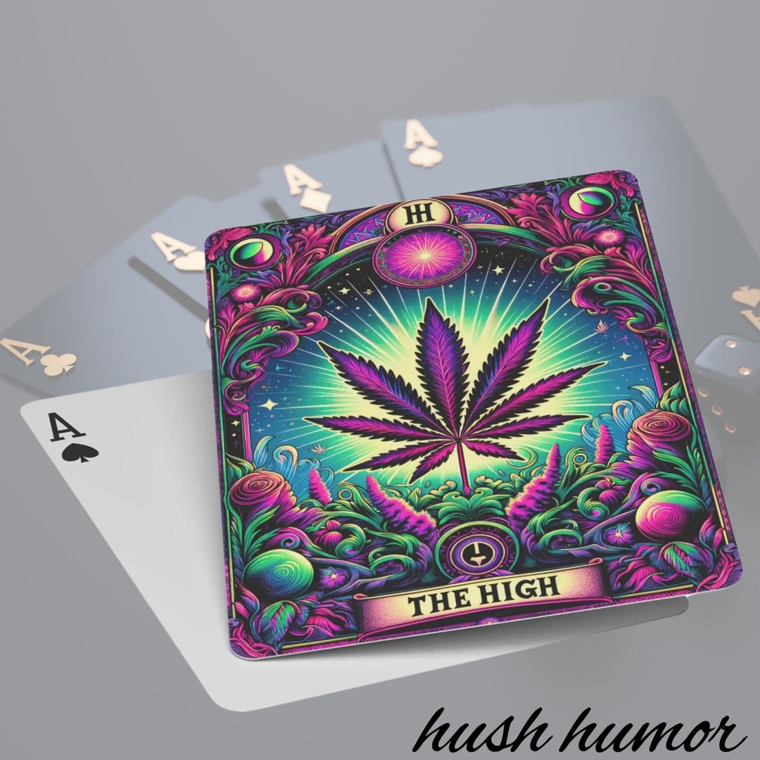 Marijuana Playing Cards, Weed Poker Cards, Weed Stocking Stuffers ...