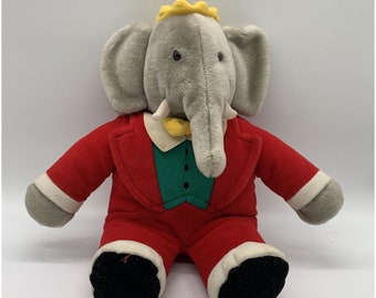 Babar Plush - Etsy
