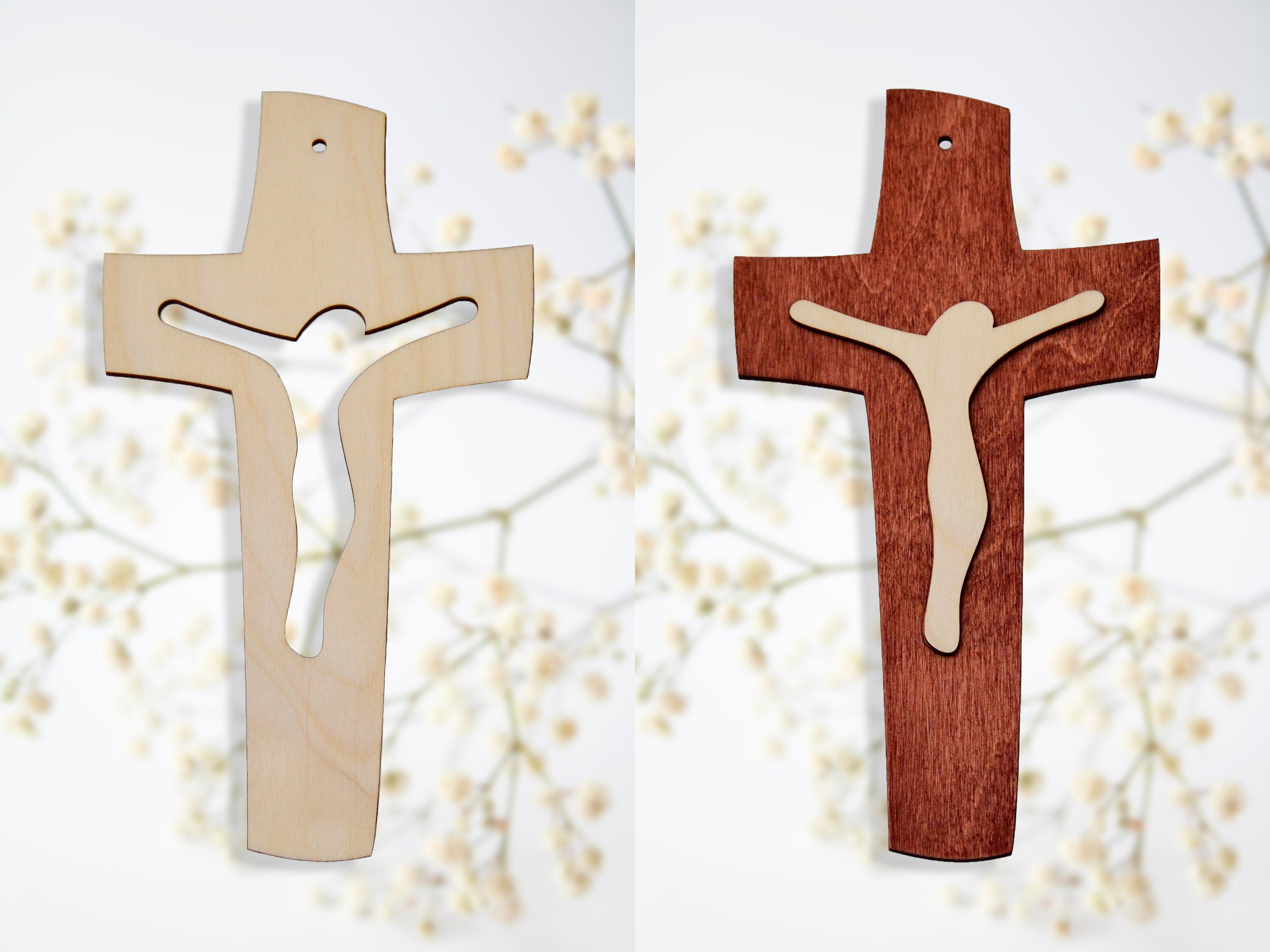 Christian Crosses 10 Designs Laser Cut Files Glowforge - Etsy