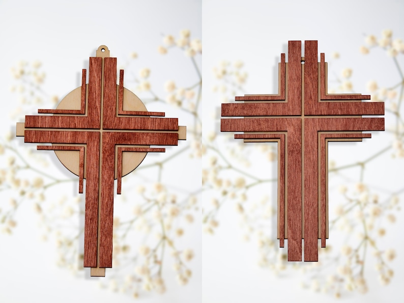Christian Crosses 10 Designs Laser Cut Files Glowforge - Etsy