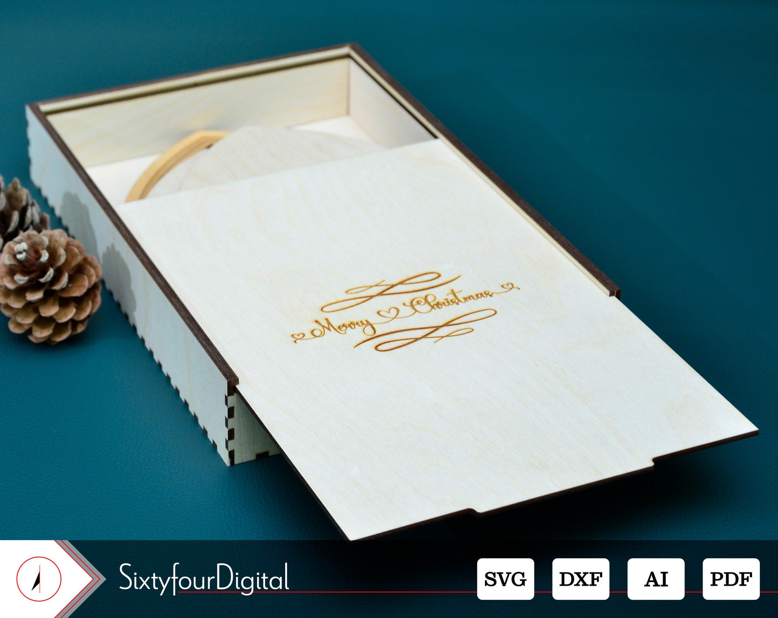 Nativity Triptych With Customisable Family Name - 3/6 Layers - Laser ...