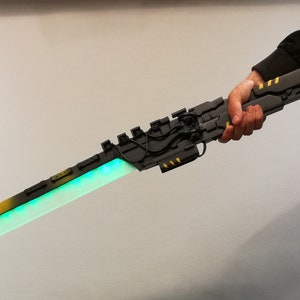 Custom Handmade Cyberpunk Style Katana. Inspired Ghostrunner Izanami ...