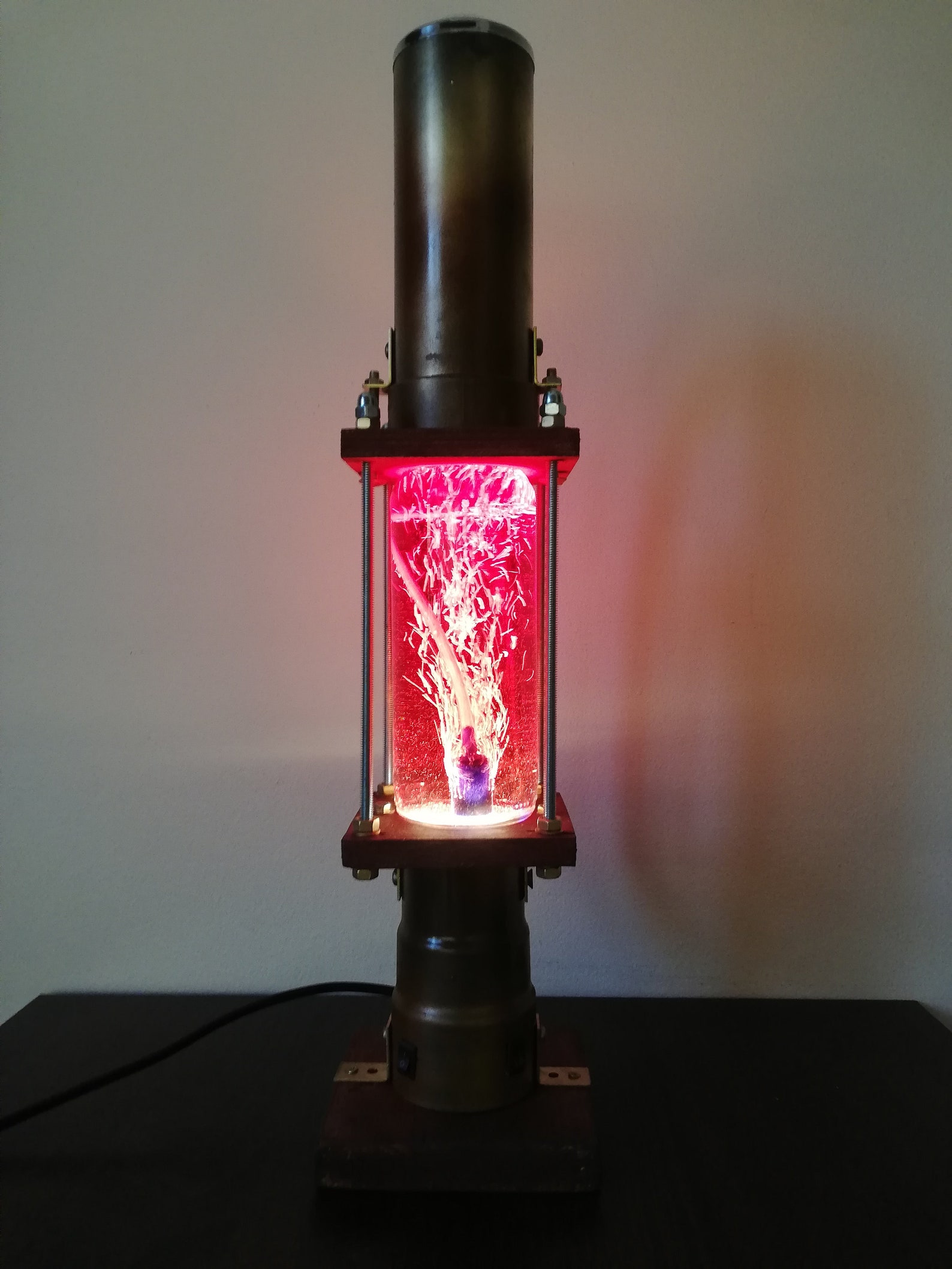Mad Scientist's Lamp, Steampunk Lamp With Bubbling Effect - Etsy