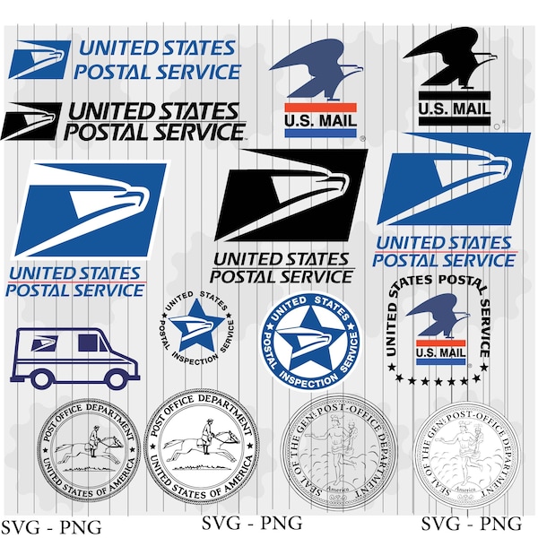 Usps Svg - Etsy