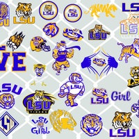 Lsu Svg - Etsy